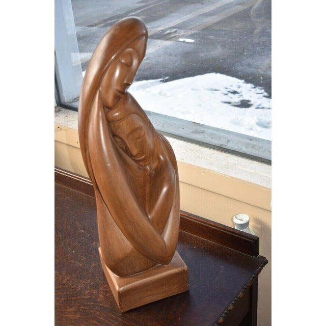 1960s Mid Century Modern Marwal Ind Inc Couple Table Sculpture Signed ...