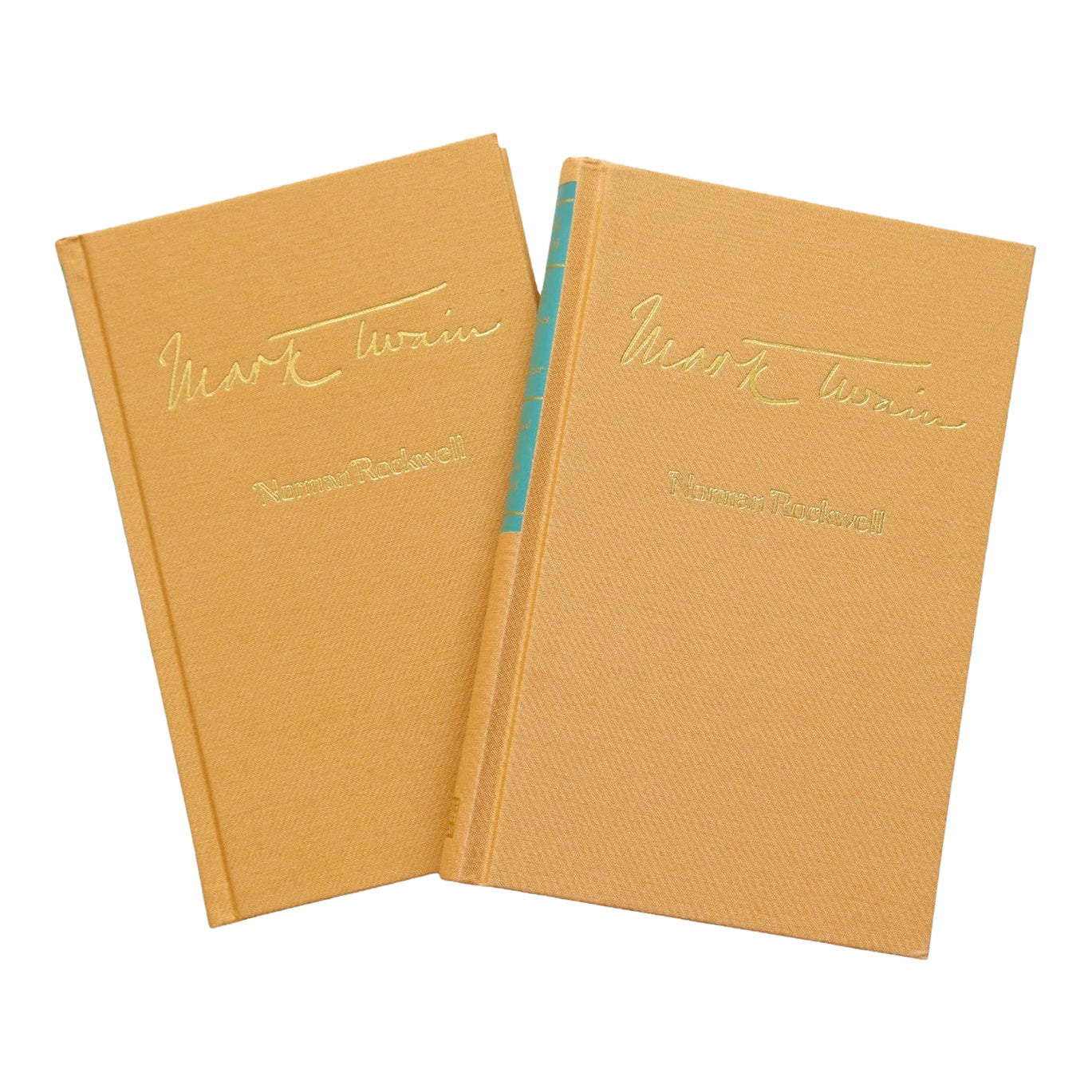 Mark Twain Boxed Set of Two Books | Chairish