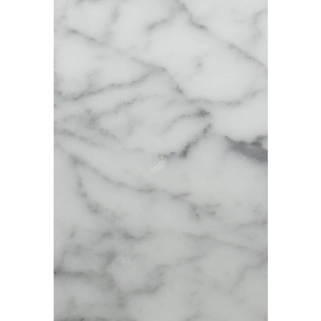 White Marble Dining Table | Chairish