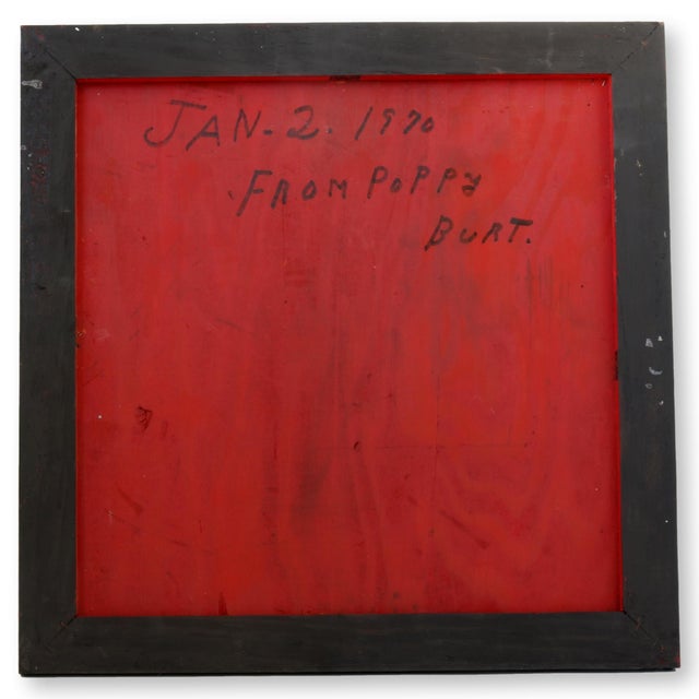 Hand-Made Midcentury Checker Board | Chairish