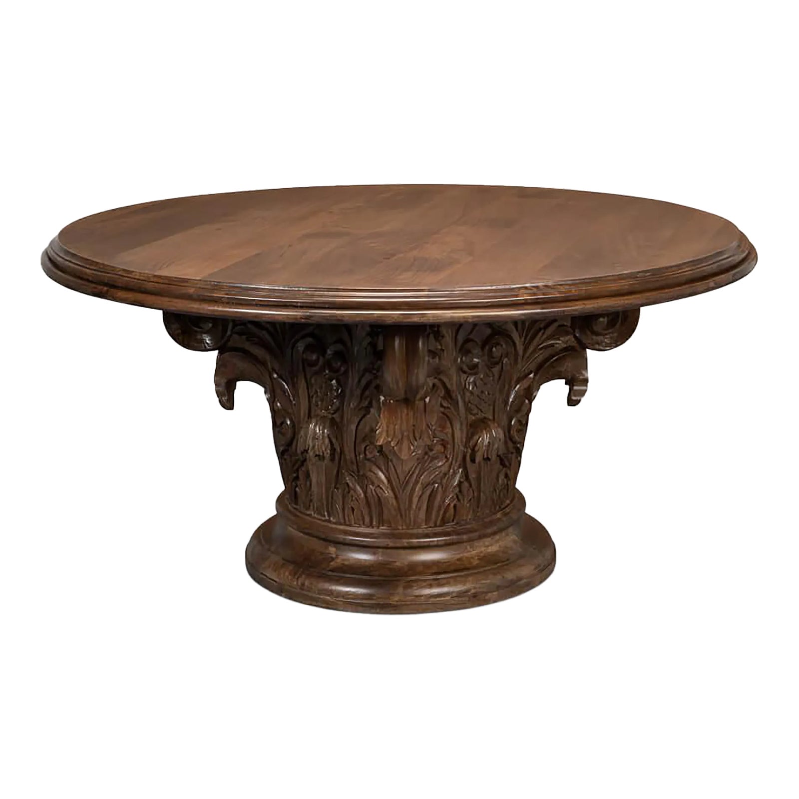 Classic Carved Dining Table | Chairish