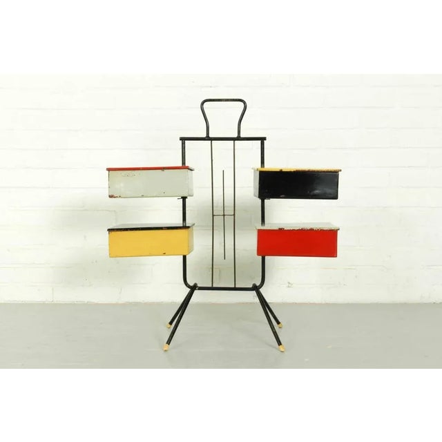 Dutch Sewing Box by Joost Teders for Metalux, 1950s | Chairish