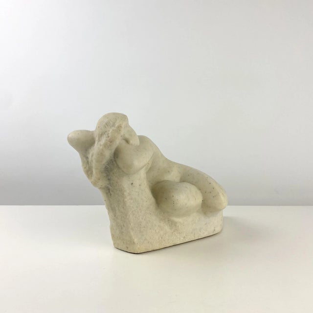 Vintage Vincent Glinsky ‘The Dreamer’ Resin Sculpture | Chairish