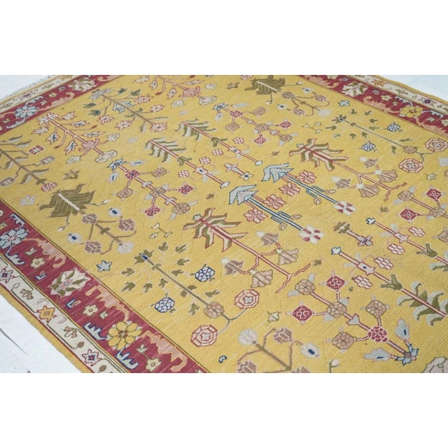 Contempoary Sumak Rug 6' x 9' | Chairish