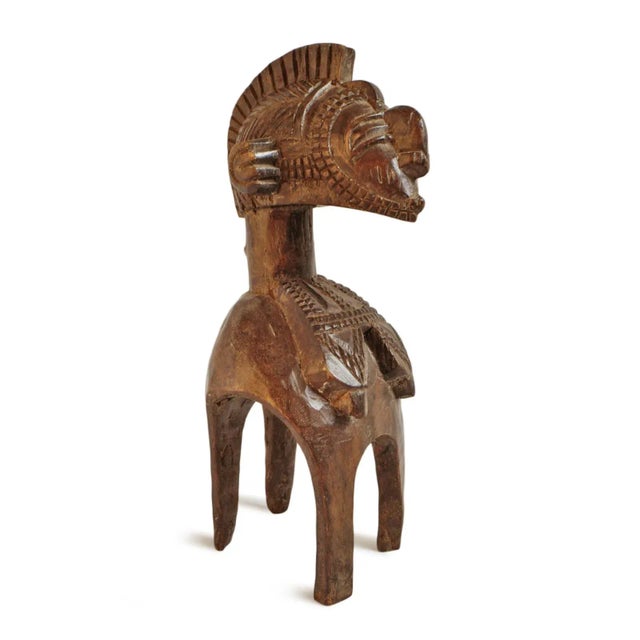 Vintage Baga Nimba Shoulder Mask | Chairish