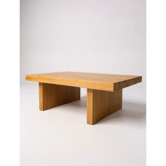 Japanese-Style Coffee Table in Oak, 1990s | Chairish