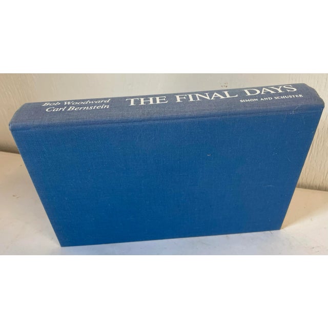 1976 1st Edition ”The Final Days” Book by Woodward and Bernstein | Chairish
