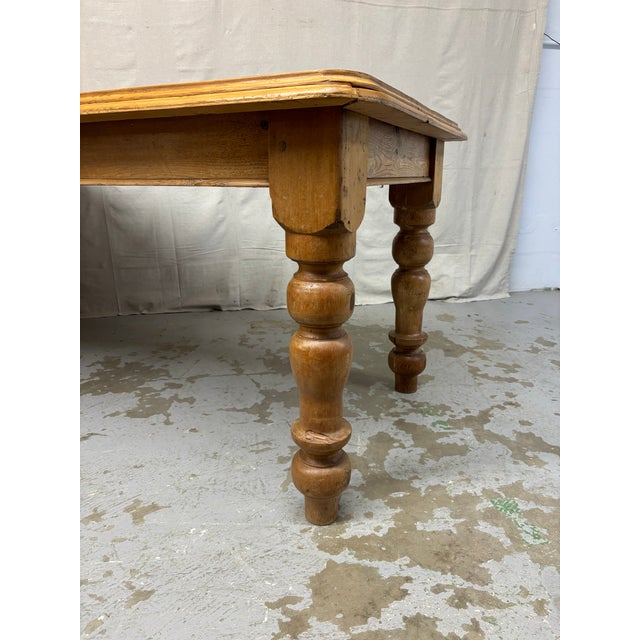 19th Century English Pine Table | Chairish