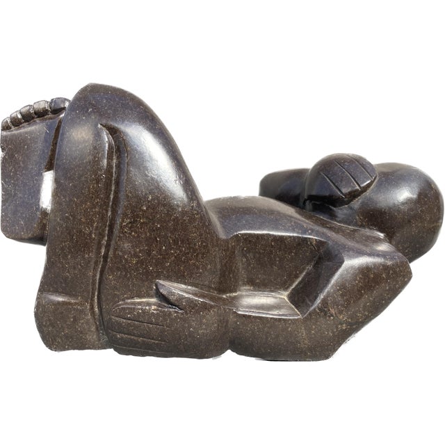 Late 20th Century Fungai Chupaku Shona Carved Stone Sculpture | Chairish