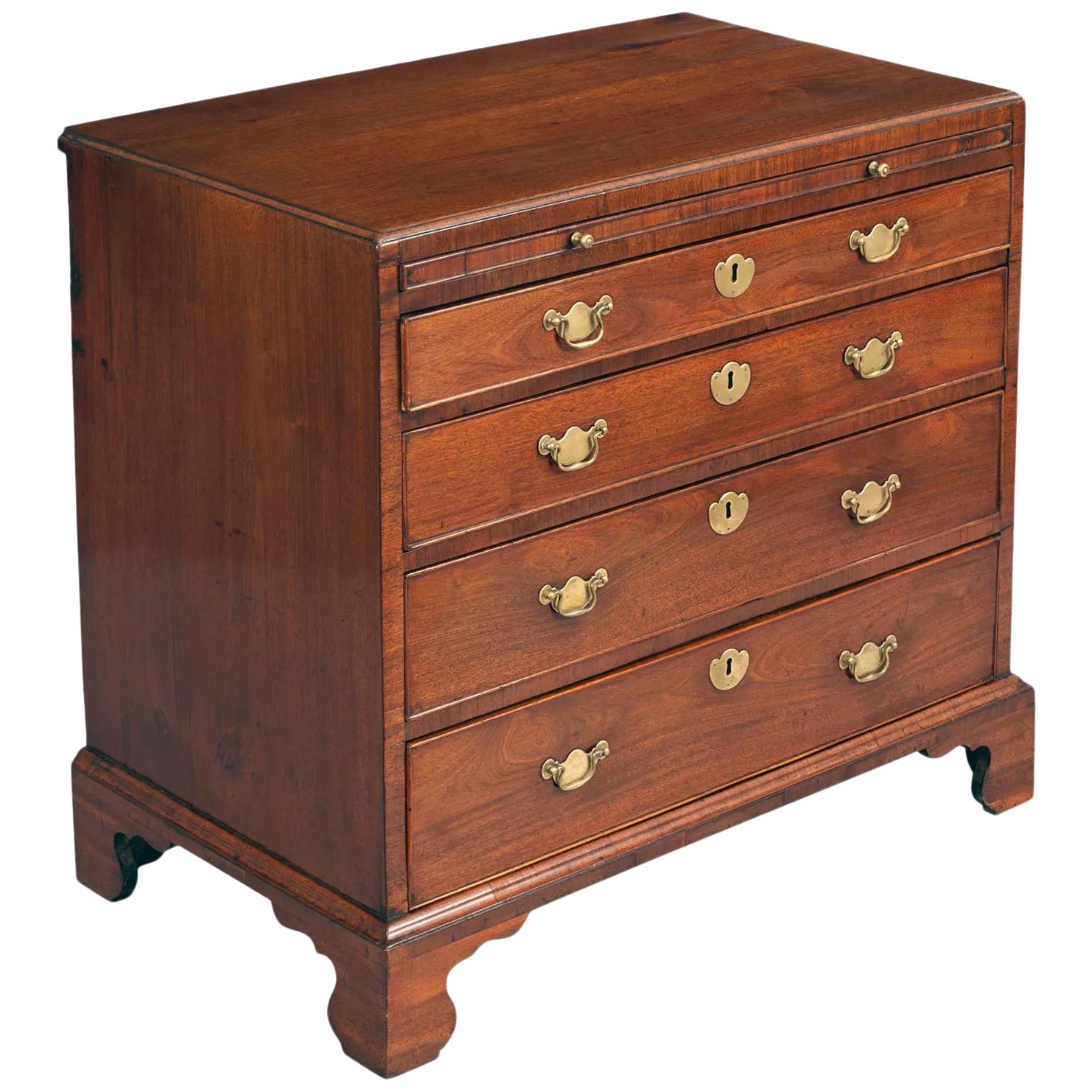 George III Mahogany Bachelor's Chest, circa 1750 | Chairish