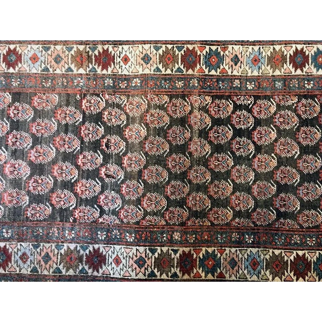 Antique Long 3' X 18" Genuine Persian Hallway Runner Rug | Chairish