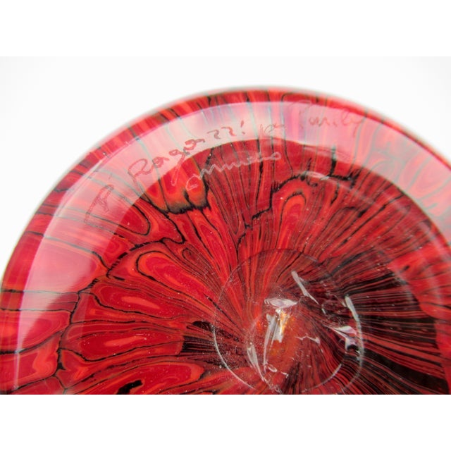 Vintage C.1980's Italian Hand-Blown Signed Original Francesco Ragazzi ...