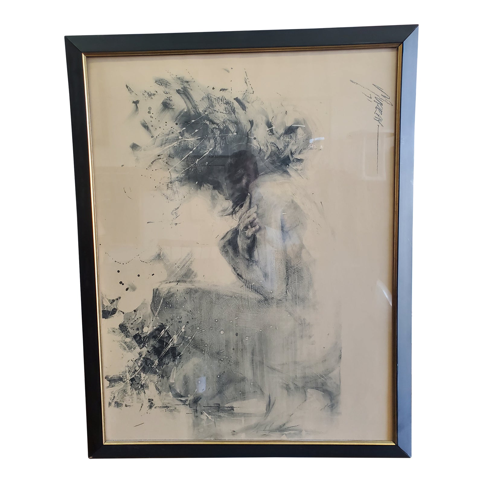 1970s Alan Murray Lithograph | Chairish