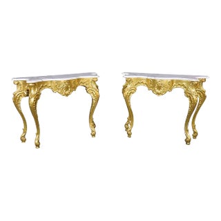 Vintage Louis XV Console Tables | Chairish