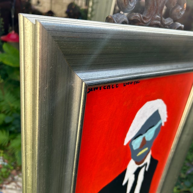 "Andy Warhol" Original Naive Outsider Neo Expressionist Street Art ...