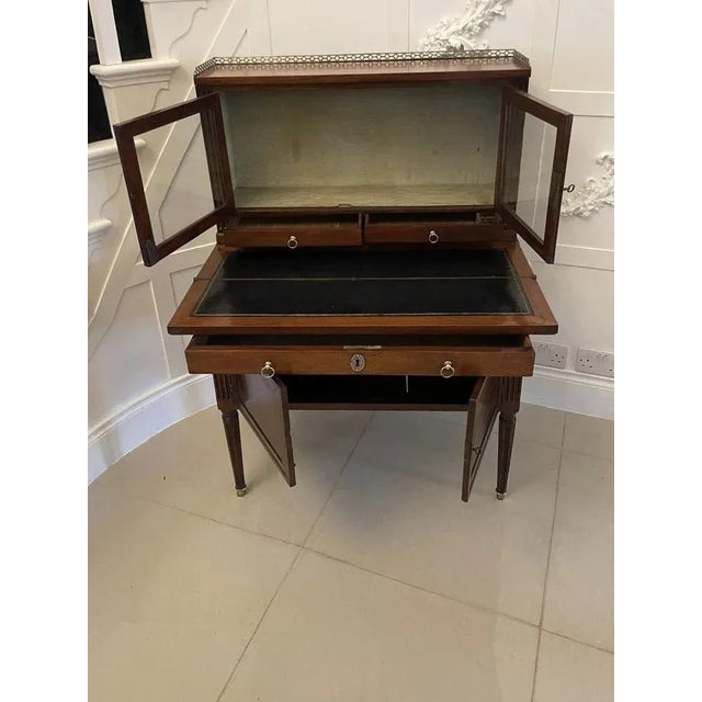 Antique fold down desk store