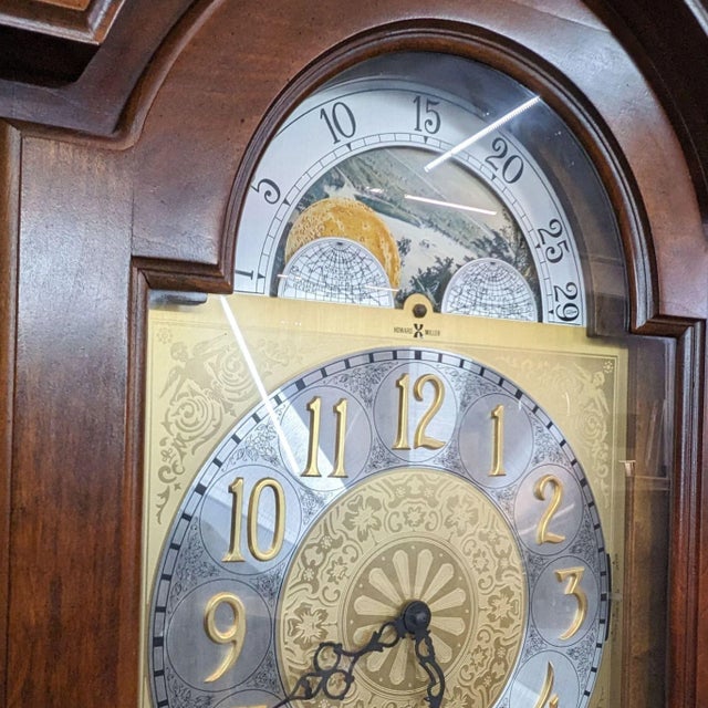 1970’s Howard Miller Grandfather Clock | Chairish