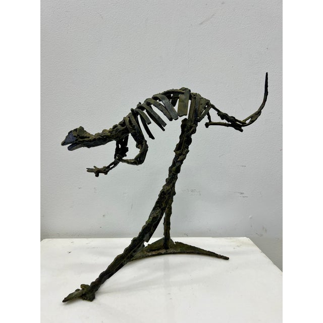 Brutalist Metal Sculpture by Cuban Artist Lazaro Ramirez Moreno | Chairish