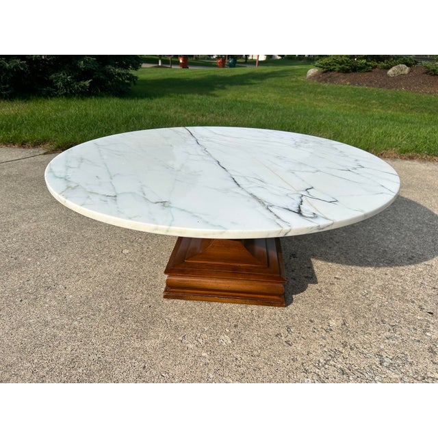Mid Century Modern Italian Marble Top Coffee Table by Weiman, 1960’s ...