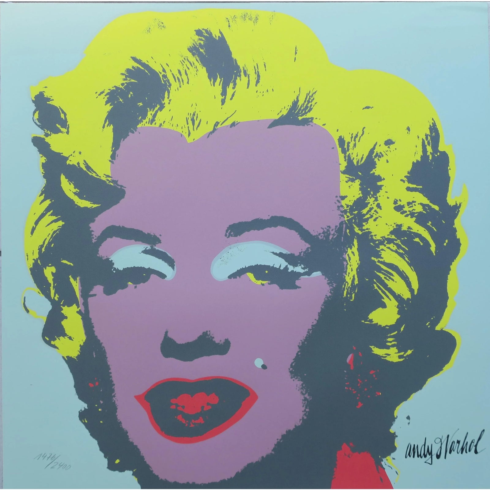 1986 Carnegie Museum of Art Andy Warhol Marilyn Monroe Lithograph ...