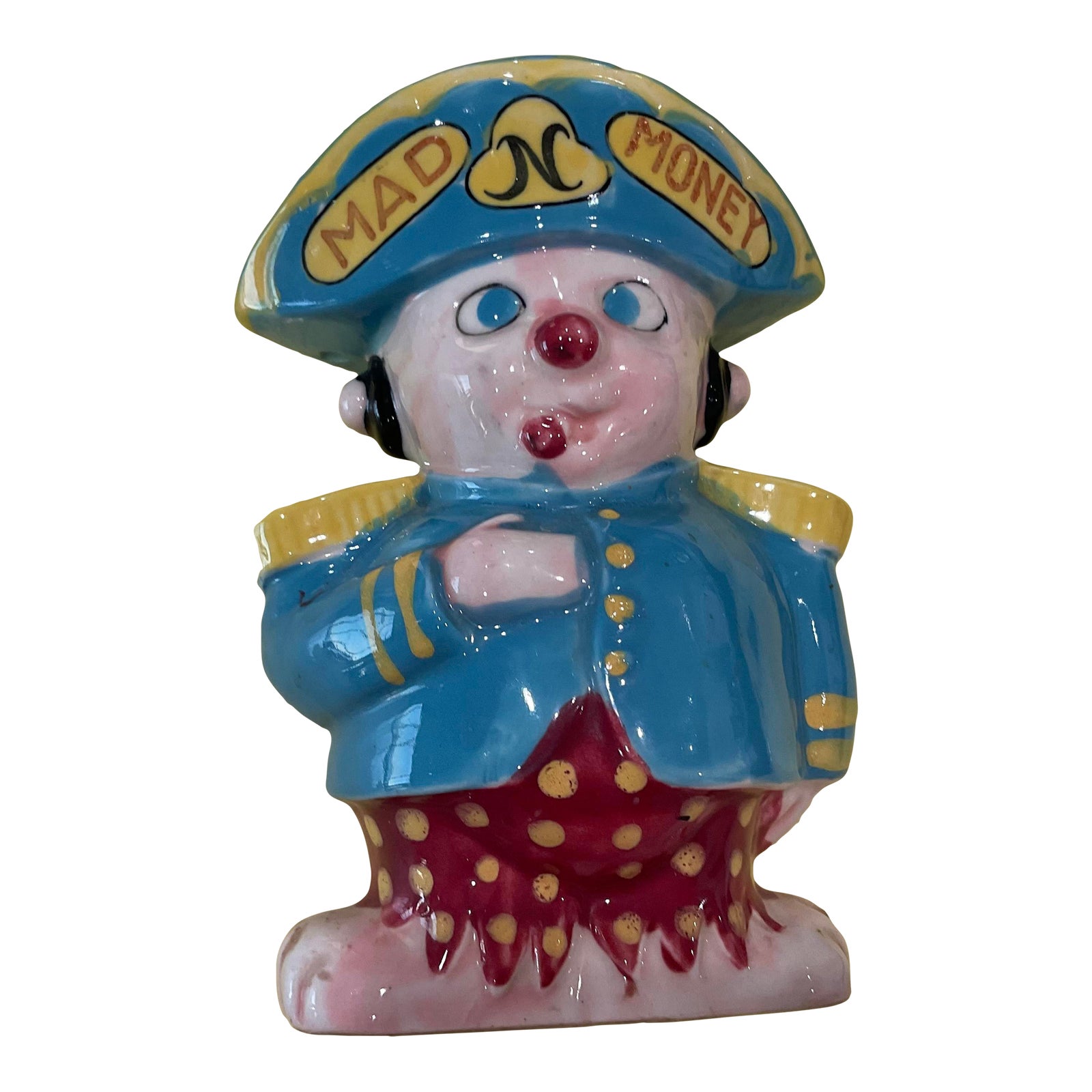 Vintage Mid Century Ceramic Bank | Chairish