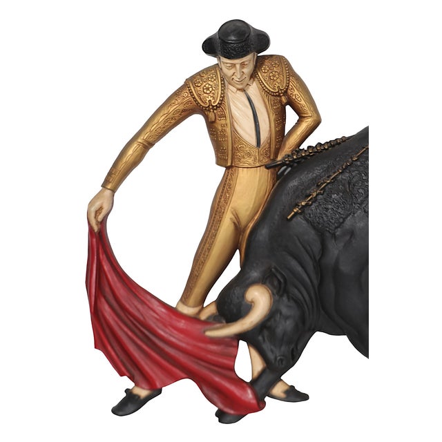 Vintage Syroco Matador Bull Fighter Wall Hanging Plaque C 1960's | Chairish