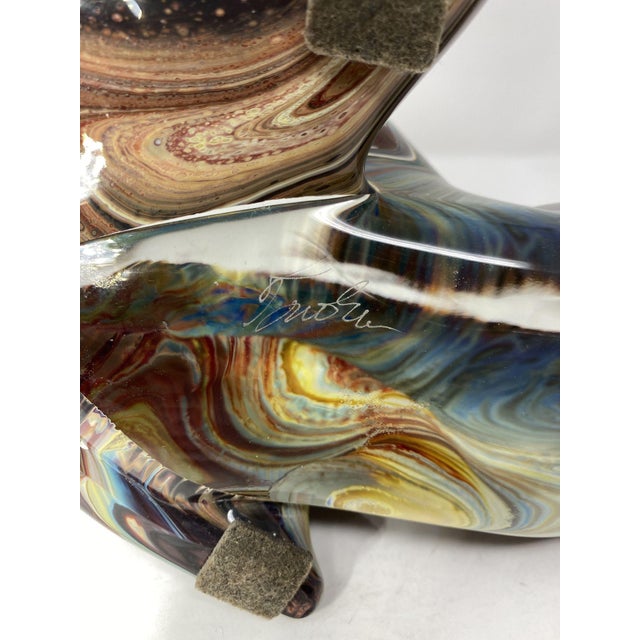 Murano Glass Cat | Chairish