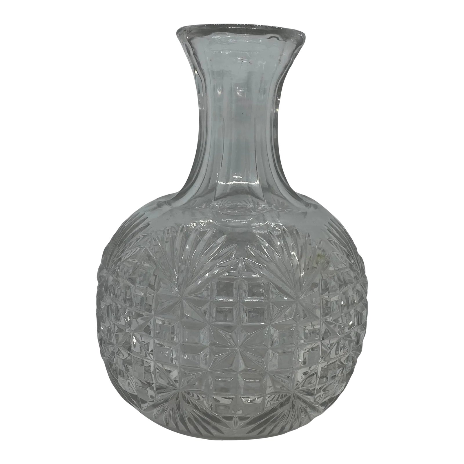 Early 20th Century American Brilliant Period Hand Cut Crystal Glass ...