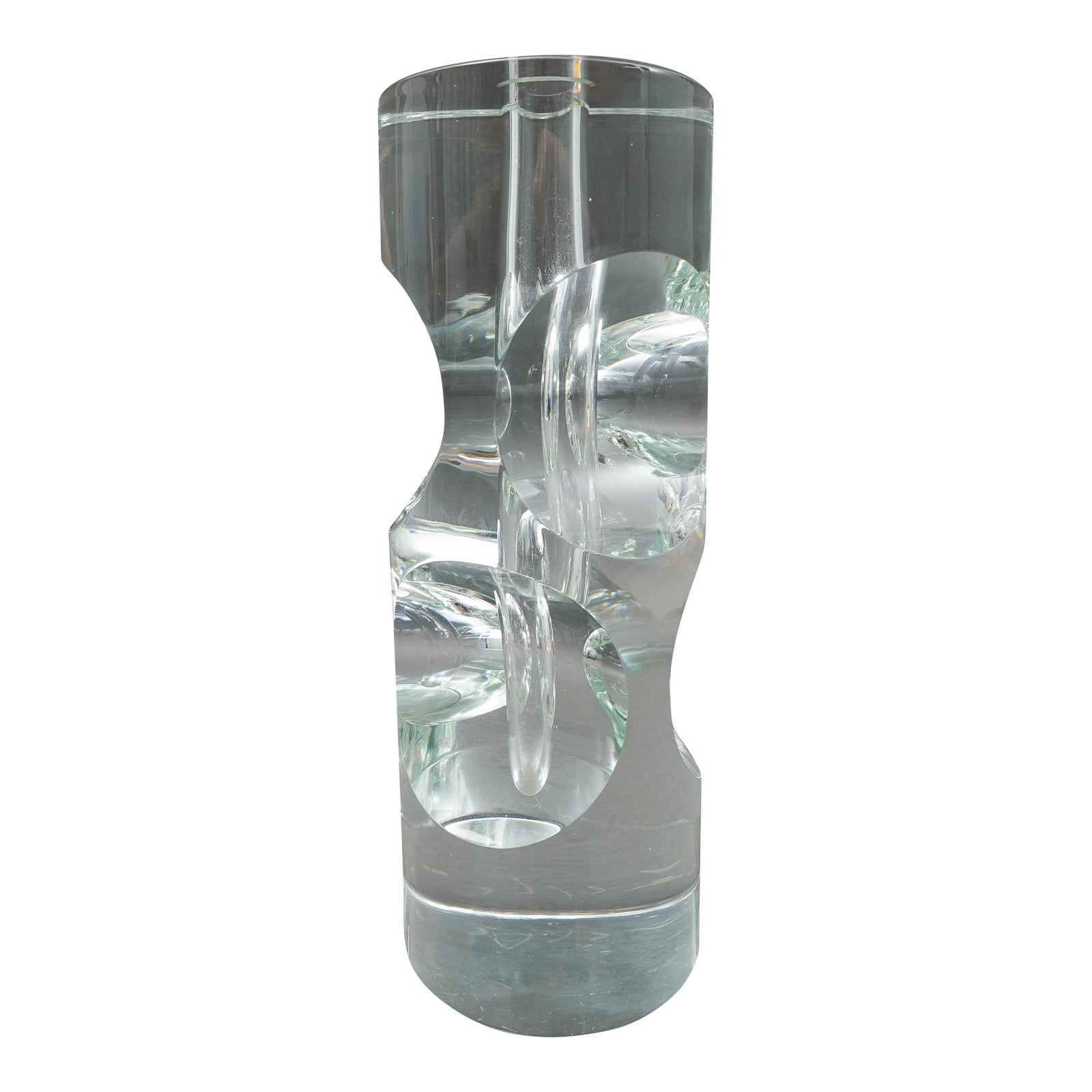 Mid 20th Century Milan Machacek Princ Oggetti Optical Art Glass Lenses ...