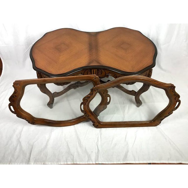 Butler Dual Tray Top Coffee Table French Renaissance 19th Century ...