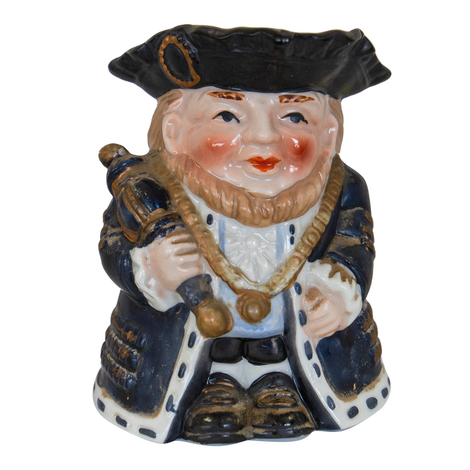 Vintage Porcelain Toby Leon Collection | Chairish