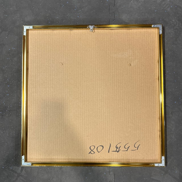 1980s Edward Tompkins Signed Embossed “Spiral” Print – Modernist ...