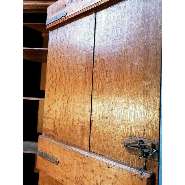 Antique Dutch Wooden Bed Box | Chairish