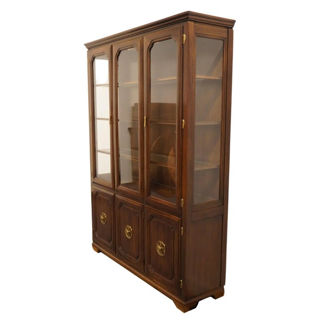 Davis Cabinet Co. Asian Inspired 61" Lighted Display China Cabinet ...