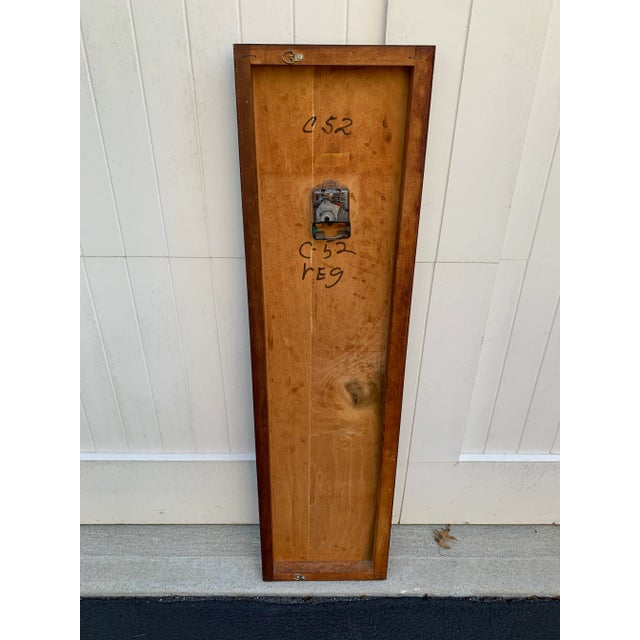 Mid Century Walnut Clock by Harris Strong | Chairish