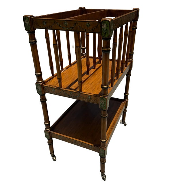 Vintage 1930's Magazine Butler Stand | Chairish