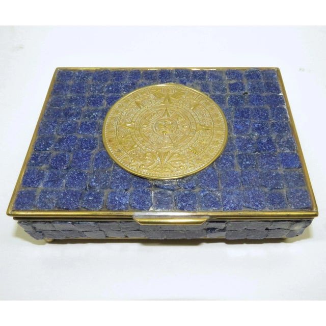 Salvador Terán Mosaic Box | Chairish