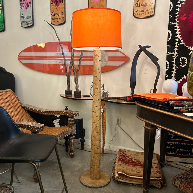 Agave Tree Trunk Standing Floor Lamp | Chairish