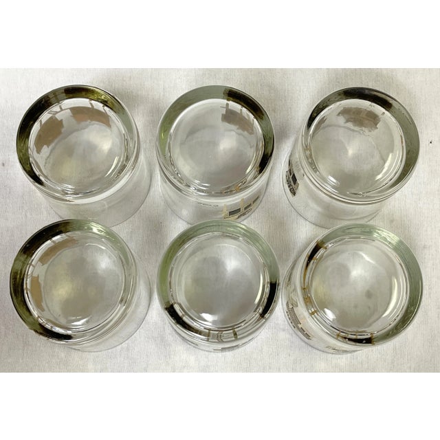 Mid Century Signed Couroc Fish Pattern Rocks Glasses- Set of 6 | Chairish