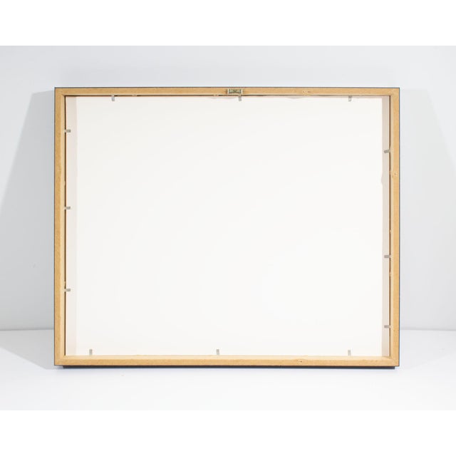 Darrell L. Anderson Signed 2005 Oil on Paper Abstract Painting | Chairish