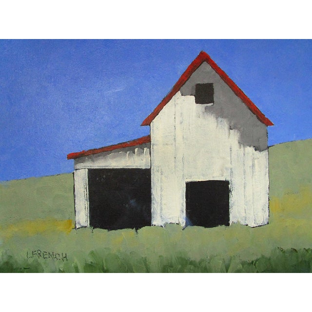 California Farm Barn Art Lynne French Landscape Oil Painting 11x14 ...