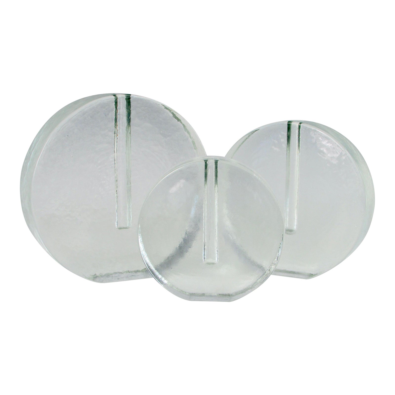 1970s Glass Graduated Round Bud Vases Attributed to Tapio Wirkkala for ...