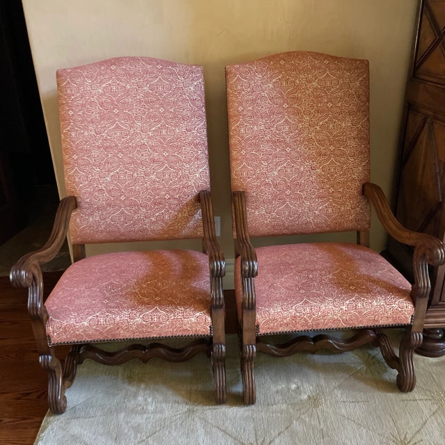 Mediterranean Style Accent Chair | Chairish