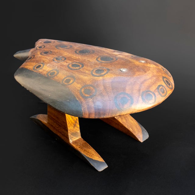 Small Brazilian Indigenous Stool | Chairish