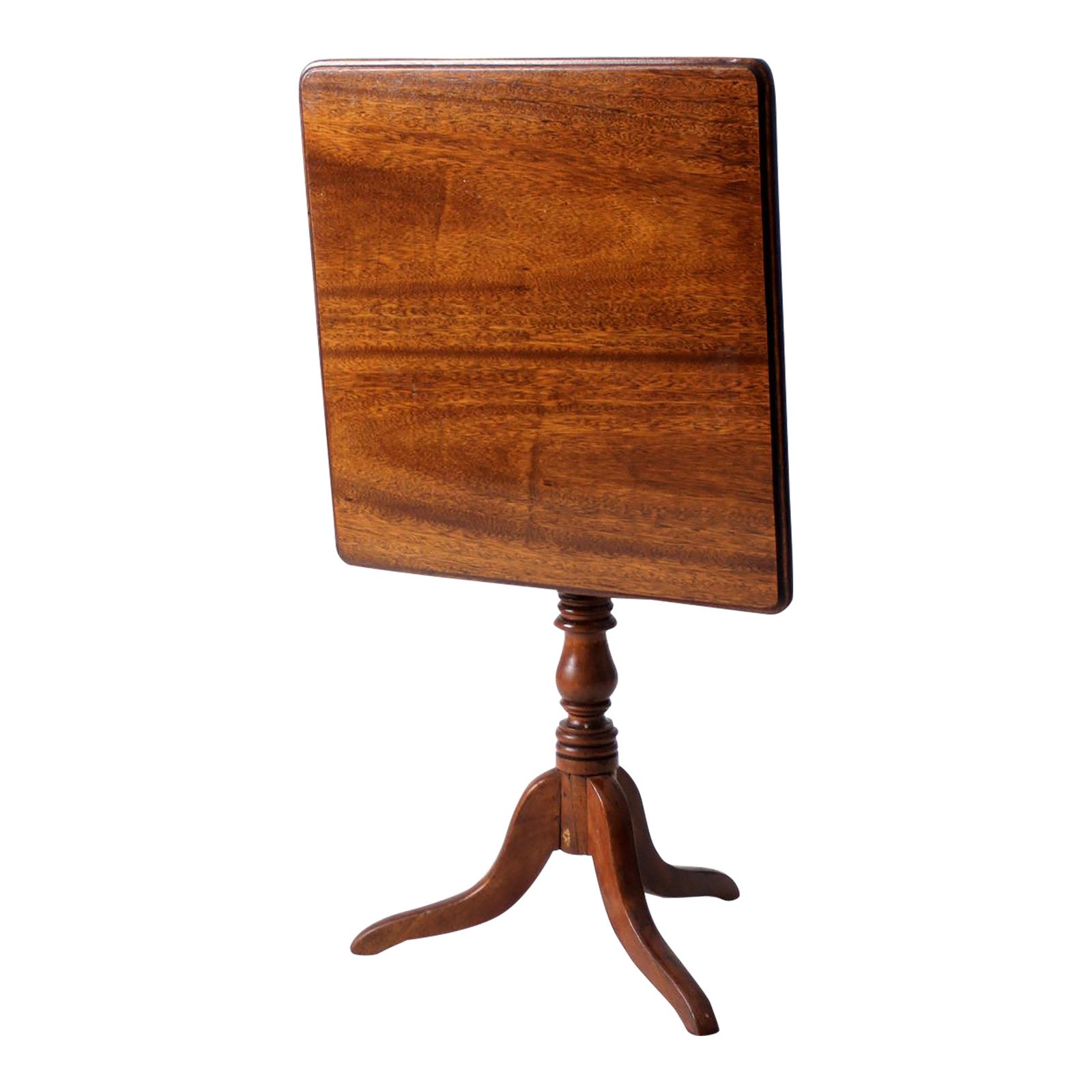 Antique Tilt Top Table | Chairish