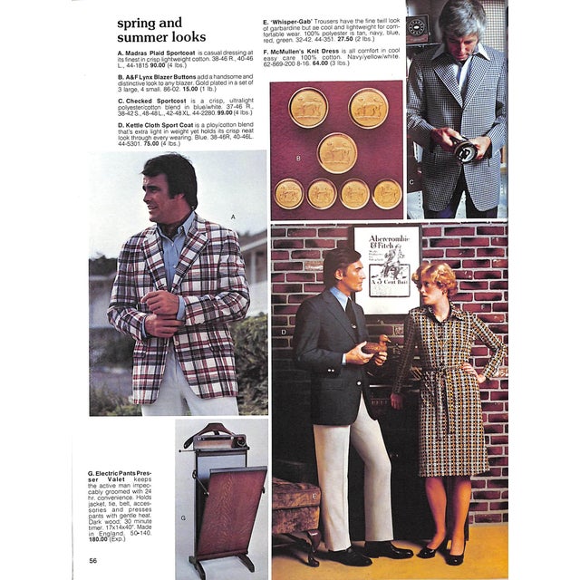 Abercrombie & Fitch the Blazed Trail Spring 1975 Catalog | Chairish