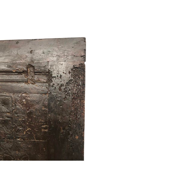 Late 17th Century French Grand Scale Trunk Facade | Chairish