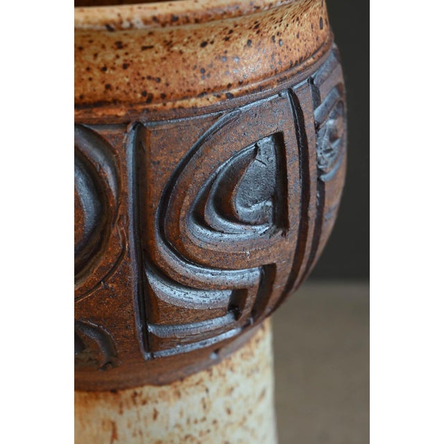 California Studio Ceramic Glazed Vessel by Bruce Tomkinson, Ca. 1970 ...