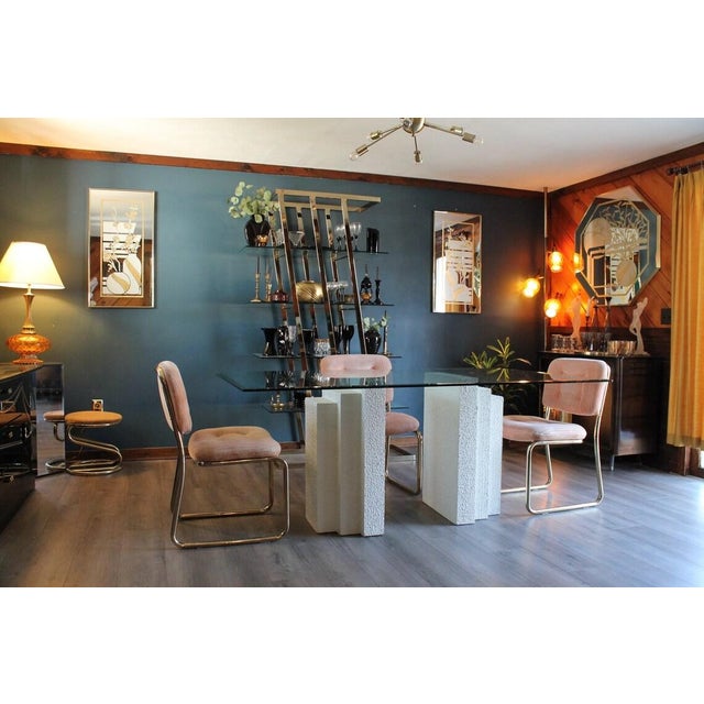 1980s Vintage Postmodern Dining Table | Chairish