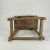 Mid 19th Century Antique Stool From Heavy Elm Wood, Hand Hewn and Solid ...